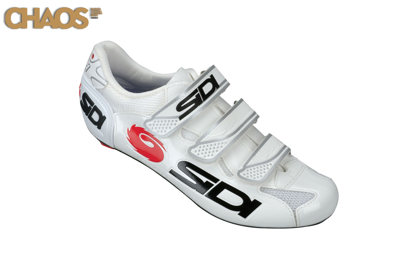 Sidi Cycling Logo Vernice WIT – Chaos-Carbon